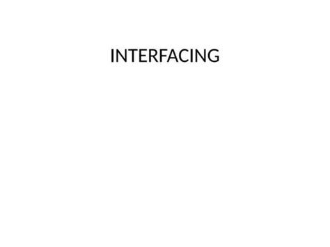 Interfacing Memory With 8086 Microprocessor Pptx Data Storage And