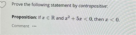 Solved Prove the following statement by | Chegg.com