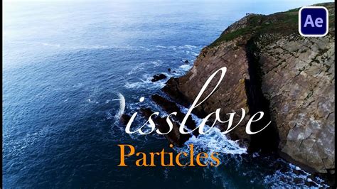 after effects tutorial text particle dissolve no plugin youtube