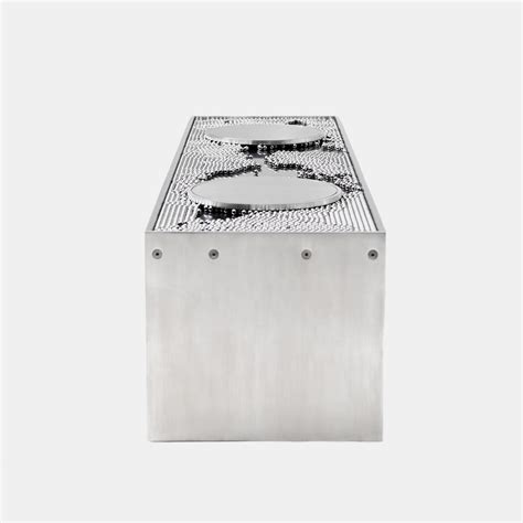 Garza Studio Creates Bench With Seats That Move On Steel Bearing Balls