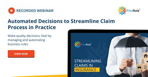 automated decisions to streamline claim process in practice flexrule