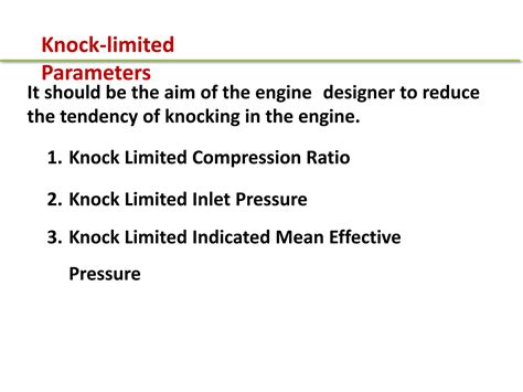 Solution 6 Parameters On Abnormal Combustion Studypool