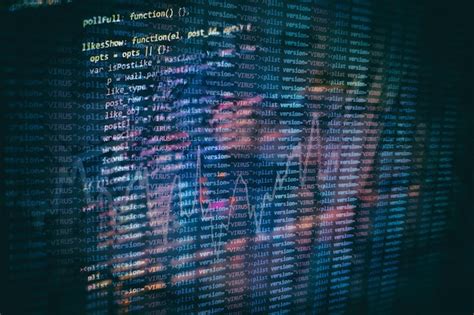 Código De Programação Do Desenvolvedor Código De Script De Computador Abstrato Tela De Código