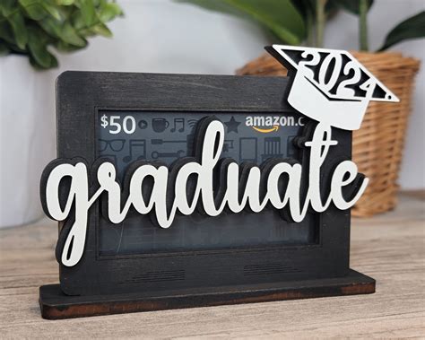 Graduation T Card Holders Includes 5 Designs And Dates From 2024