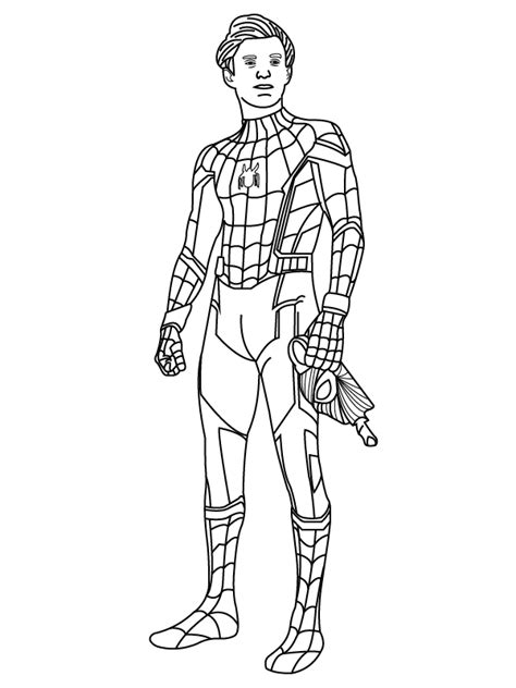 Spiderman Removing His Mask