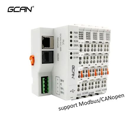 Gcan Plc Programmable Logic Controller Support Rs232 482 Ethernet Modbus Can Canopen With