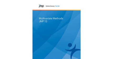 Jmp 13 Multivariate Methods Book