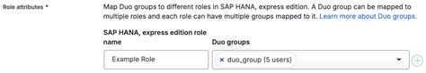 Duo Single Sign On For Sap Hana Express Edition Duo Security