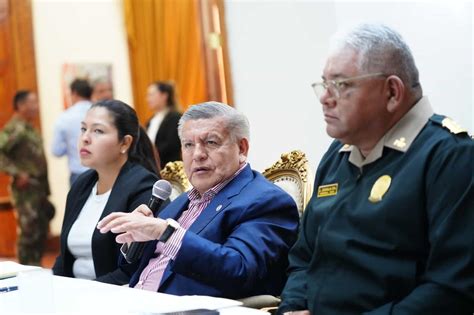 La Libertad Gobernador César Acuña Asegura Que Criminalidad En Su