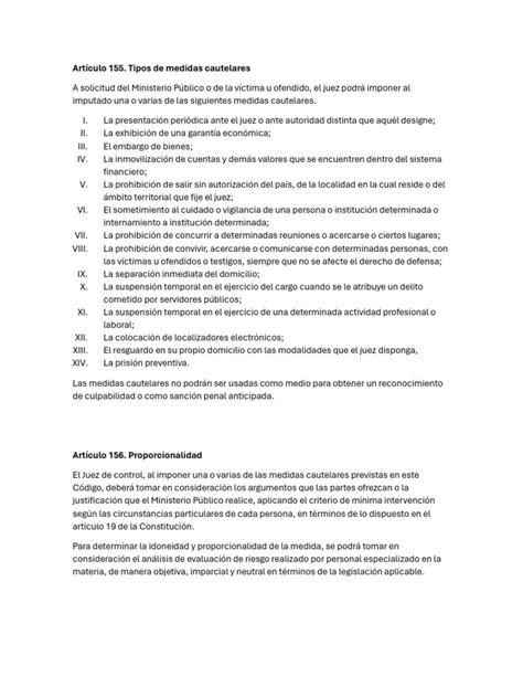 Medidas Cautelares De Codigo Descargar Gratis Pdf Mandato Ley Común