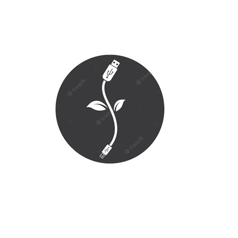 Premium Vector Usb Icon Vector Illustration