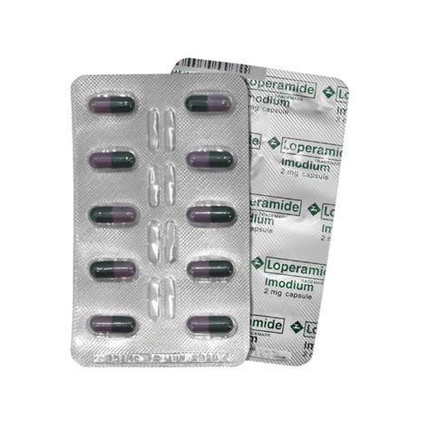 Imodium Loperamide 2mg Capsule By 10s