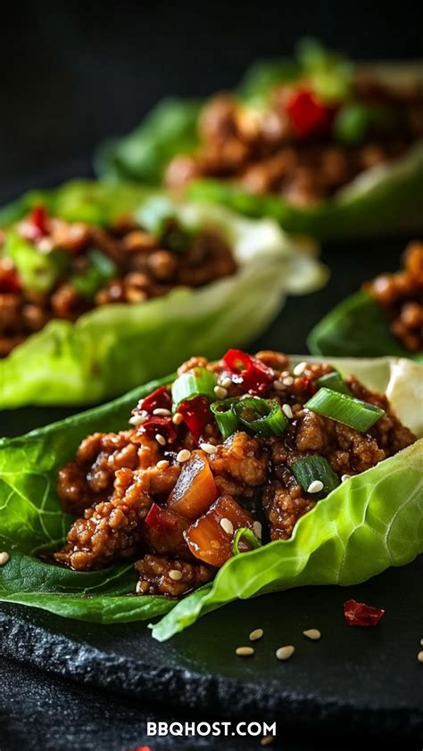 How To Make Easy Asian Inspired Ground Turkey Lettuce Wraps Turkey