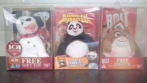 Disney Dvd 101 Dalmatians Bolt Kung Fu Panda Limited Edition T Sets