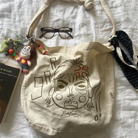 Dustin Vuong Tote Bag Original Design Screen Depop