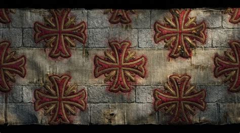 Free Crimson Gold Heraldry Image Medieval Crusader Heraldic Download At Stockcake