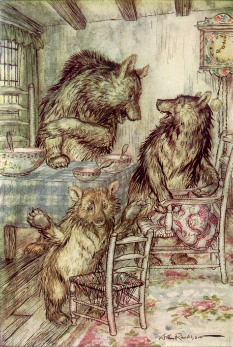 The Story Of The Three Bears An English Tale From Andrew Lang