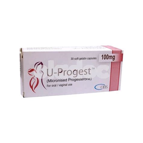 U Progest Capsule 100mg Uses Side Effects Price In Pakistan