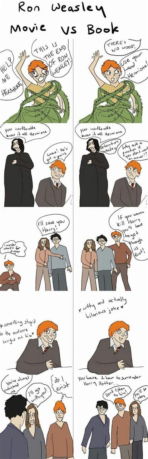 Harry Potter 15 Hilarious Book Vs Movie Memes Only True Fans Will Get Harry Potter Books