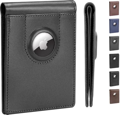Allive Airtag Wallet For Men Genuine Leather Mens Wallet