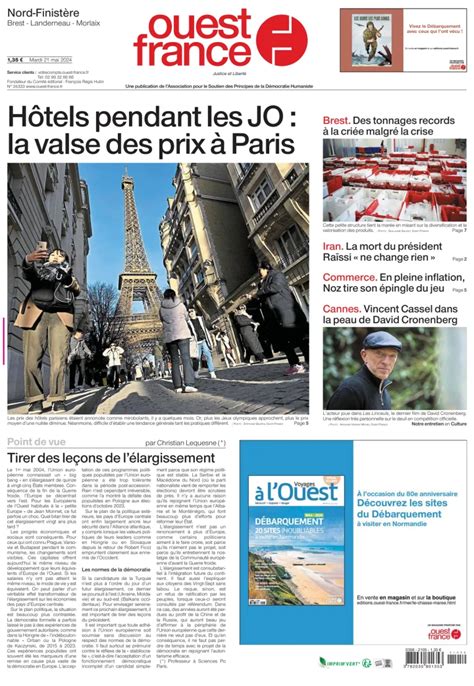Ouest France Nord Finistère Subscription Pressreader
