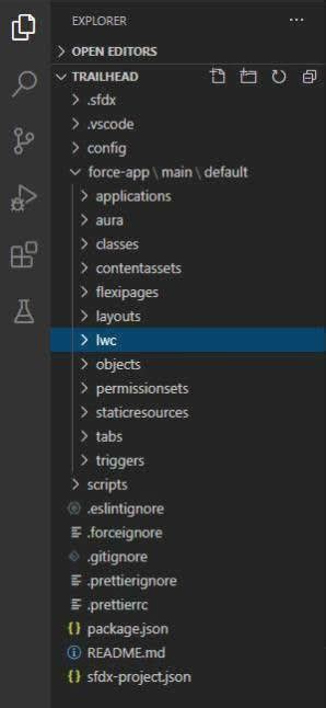 Create A Lightning Web Component Salesforce Trailhead