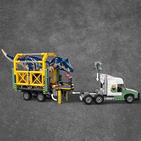 Lego Jurassic World Dinosaur Missions Allosaurus Transport Truck