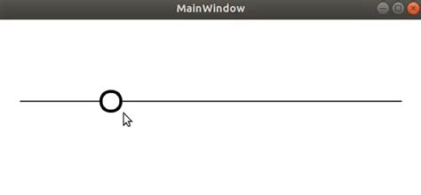 C How To Realize The Slider With Circular Hollow Handle In Qt Stack Overflow