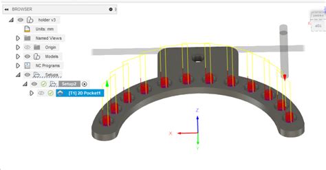 Solved What Operation Can I Use To Cut Out The Outline Of My Object From A Sheet Of Aluminum