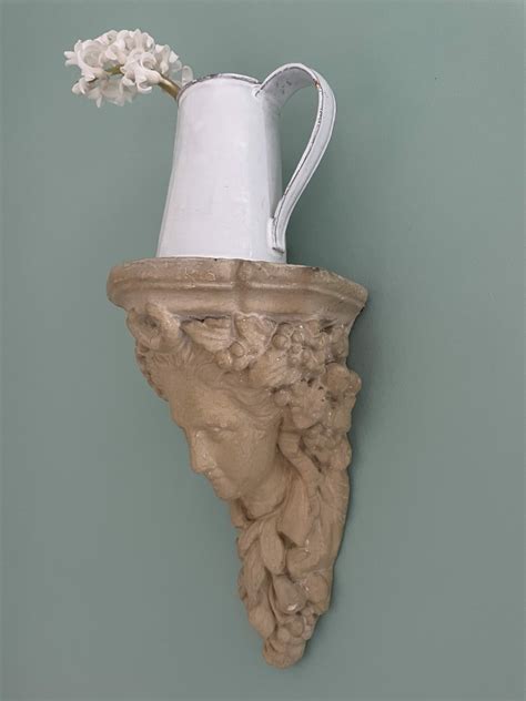 Vintage Neo Classical Plaster Wall Sconce Sold The Oscar Collective