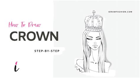 Tiara Drawing Step By Step