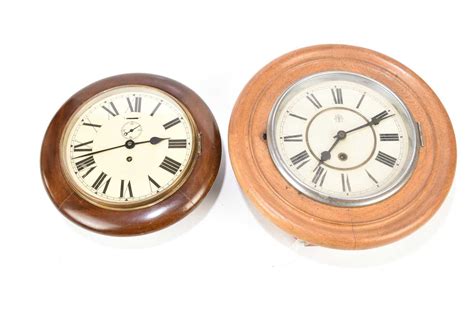 Lot 208 Junghans An Oak Cased Circular Wall Clock