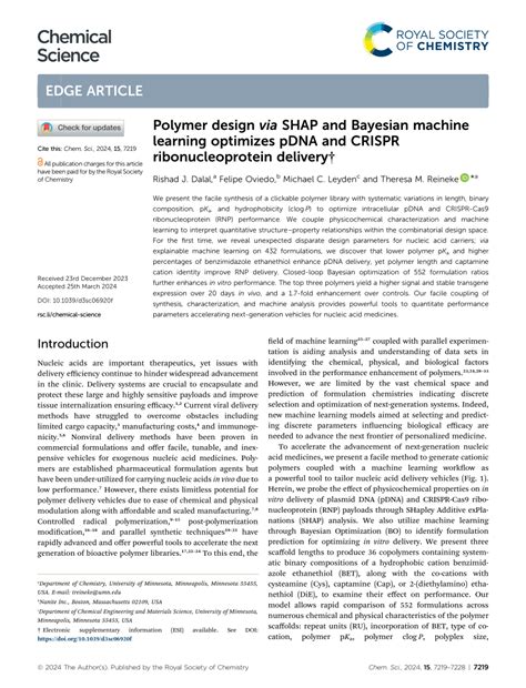Pdf Polymer Design Via Shap And Bayesian Machine Learning Optimizes