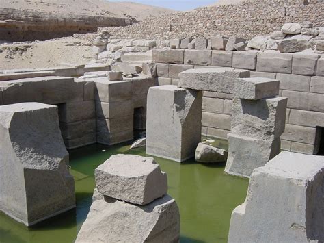 Osireion Mysterious Subterranean Structure In Egypt R Ancient Art