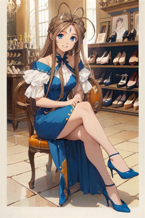 Belldandy Sitting Pretty 6 By Belldandylover91 On Deviantart