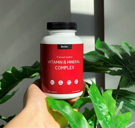 Better ვიტამინებისა და მინერალების კომპლექსი 150 კაფსულა