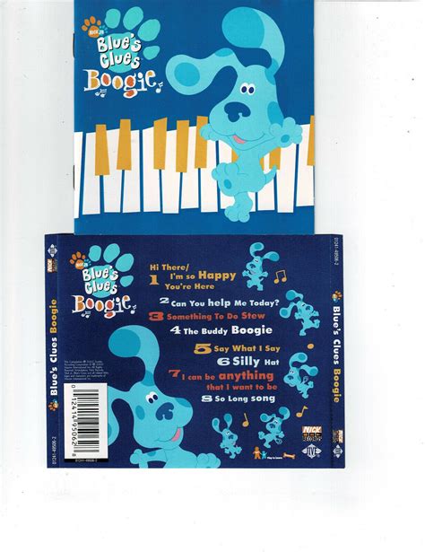 Blues Clues Blues Clues Boogie Cd 2002 10 Tracks Buddy Boogie