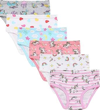 Slenily Ropa Interior De Algodón Suave Para Niñas Pequeñas