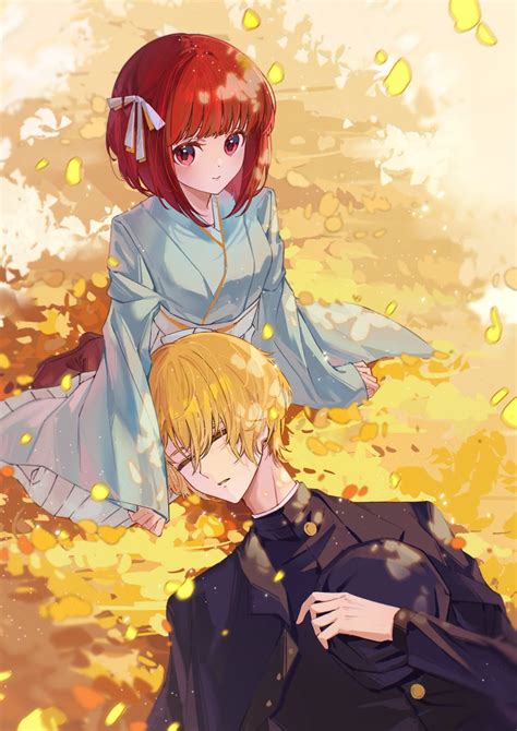 Arima Kana And Hoshino Aquamarine Oshi No Ko Drawn By Xiang Yu Pai Danbooru