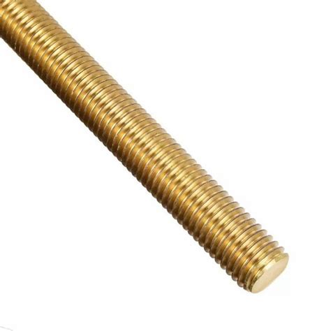 Round Brass Threaded Studs Packaging Type Packet Screw Length 10