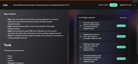 Host And Network Penetration Testing System Host Based Attacks Ctf 1
