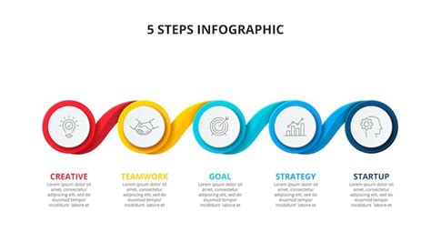 7 Step Infographic Psd High Quality Free Psd Templates For Download Freepik