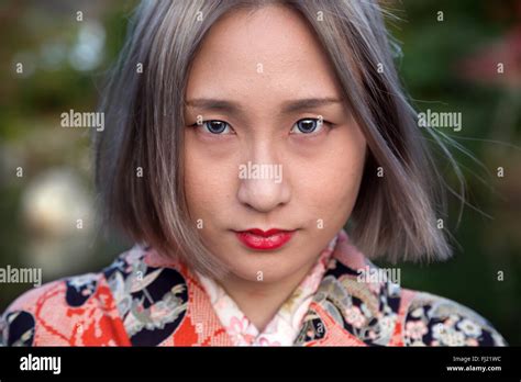 Japanese Woman Face