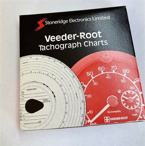 Veeder Root Chart 125kmh Universal Tachograph Box 100 7998 176 7