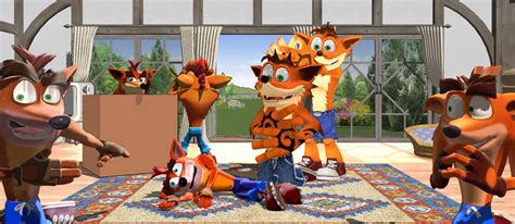 Mmd Crash Bandicoot A Furry Rampage By Monsebandicoot On Deviantart