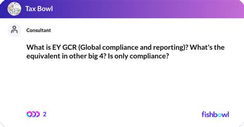 What Is EY GCR Global Compliance And Reporting Fishbowl