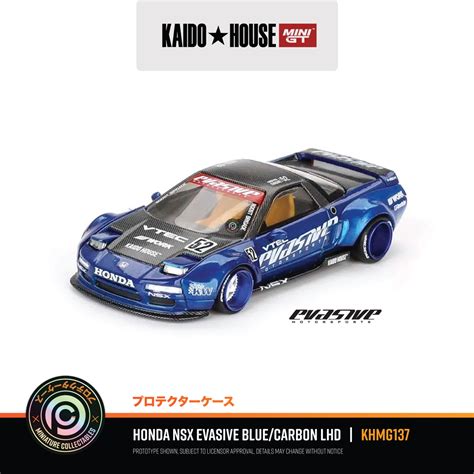 Honda Nsx Evasive Motorsports Bluecarbon Lhd Khmg137 Miniature
