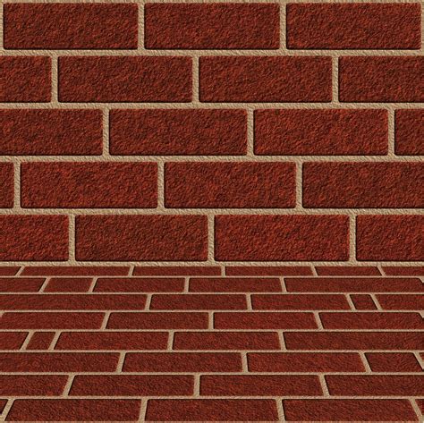 Red Brick Floor Texture