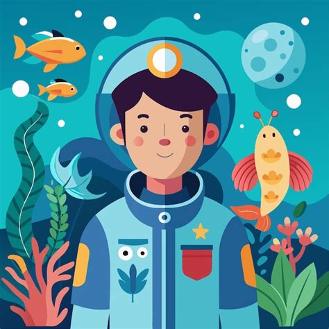 Premium Vector Manager Vector Flat Style Illustration