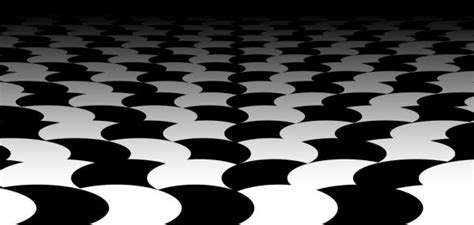 Minimal Circle Pattern Overlapping Circles Stock Vector Image By